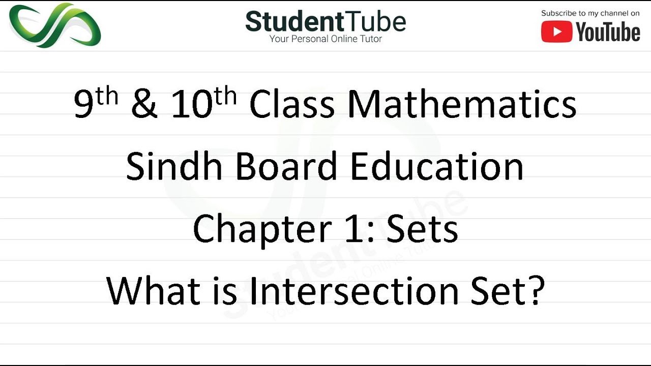 What Is Intersection Set Chapter 1 9 10 Mathematics Sindh Board what-is-intersection-set-chapter-1-9-10-mathematics-sindh-board