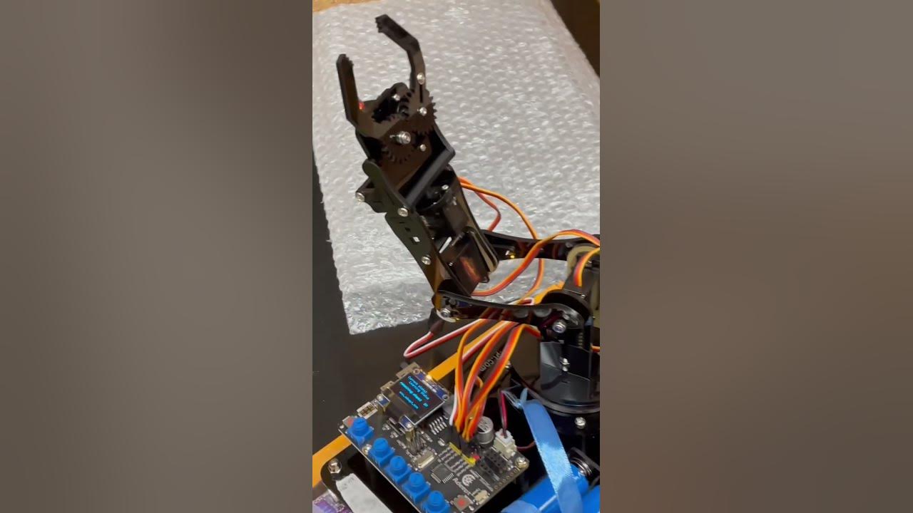 Arduino Robot hand #arduino #technology #elielsmile #shorts - YouTube