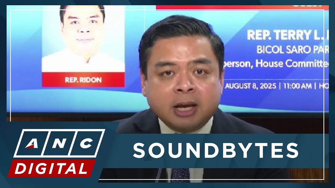 WATCH: Rep. Terry Ridon on archival of VP Sara impeachment, alleged ...