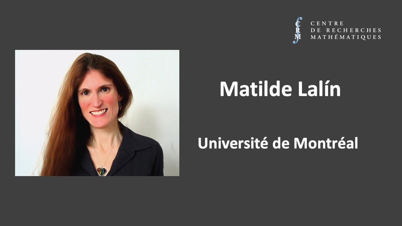 Matilde Lalín: Sums of the divisor function and random matrix ...