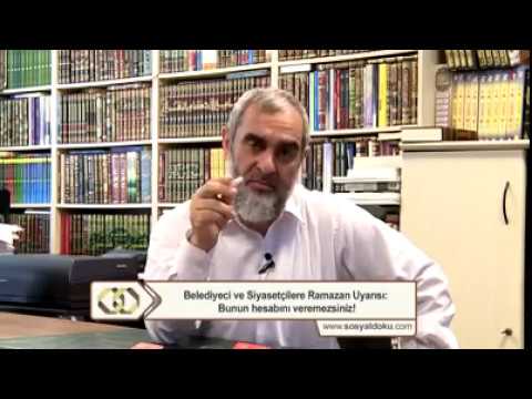 EY BELEDİYECİLER! RAMAZANIMIZI RAHAT BIRAKIN! | Nureddin Yıldız