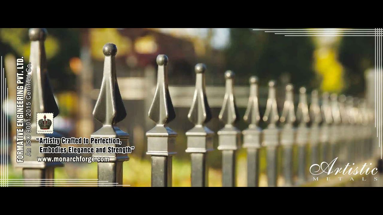 Wrought Iron Rail Heads, MS Post Tops, Post Caps, Decorative Gate Tops ...