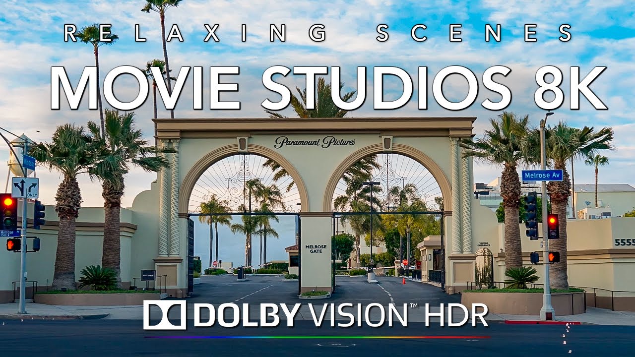 Driving Los Angeles Movie Studios Part II 8K Dolby Vision - Youtube ...