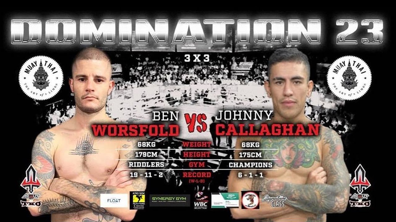 Ben Worsfold Vs Johnny Callaghan - Domination 23 - YouTube
