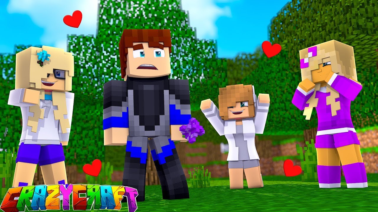 SCUBA STEVE GETS CHASED BY ALL HIS NEW GIRLFRIENDS - Minecraft ...