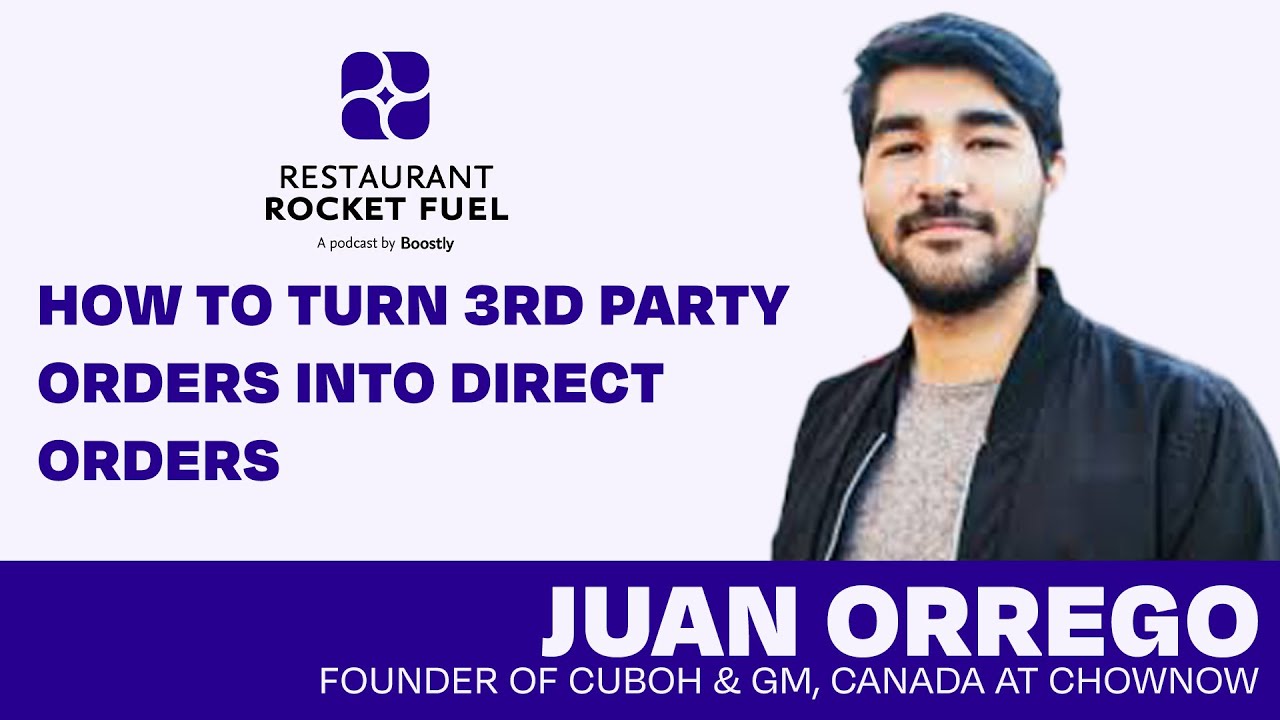 How to Turn 3rd Party Orders into Direct Orders | Juan Orrego of Cuboh & ChowNow - YouTube