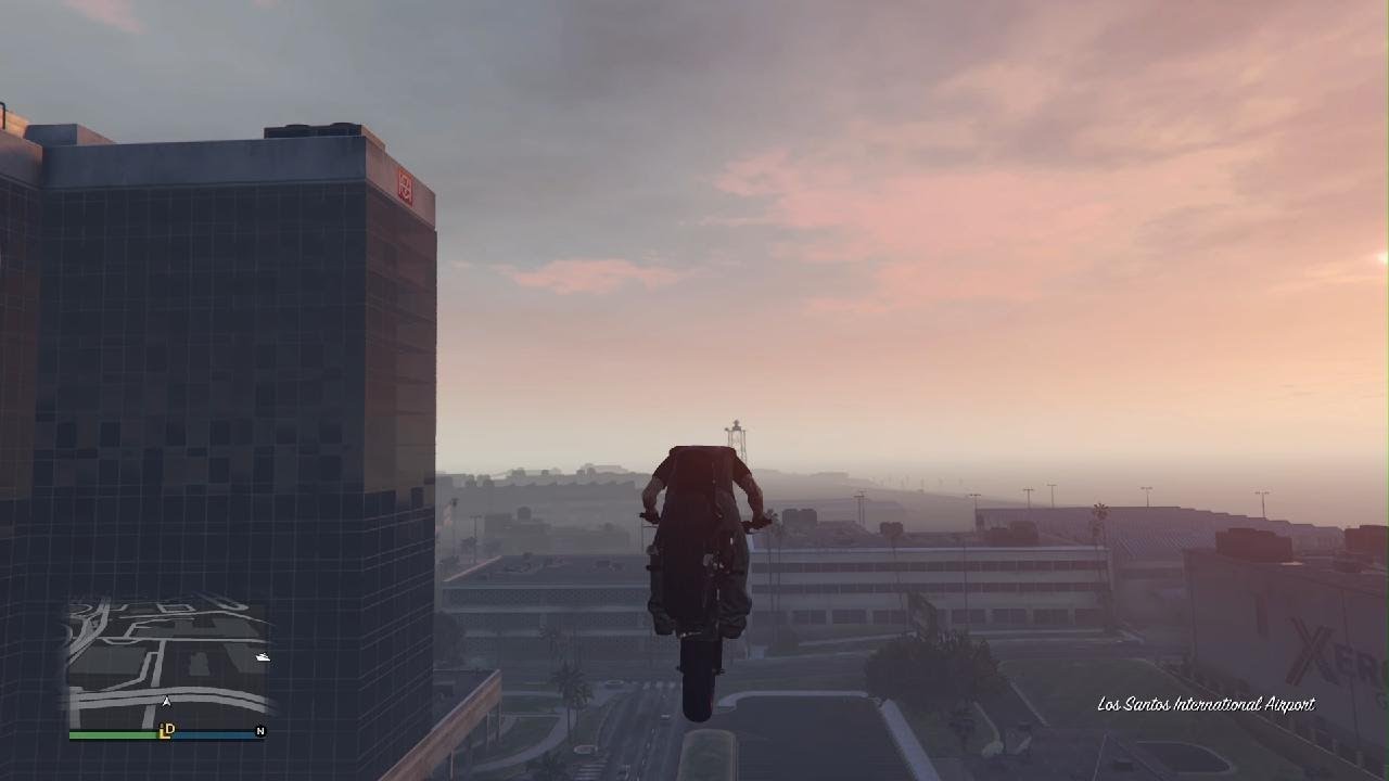 Grand Theft Auto V Mega Ramp Front Flip!!! - YouTube