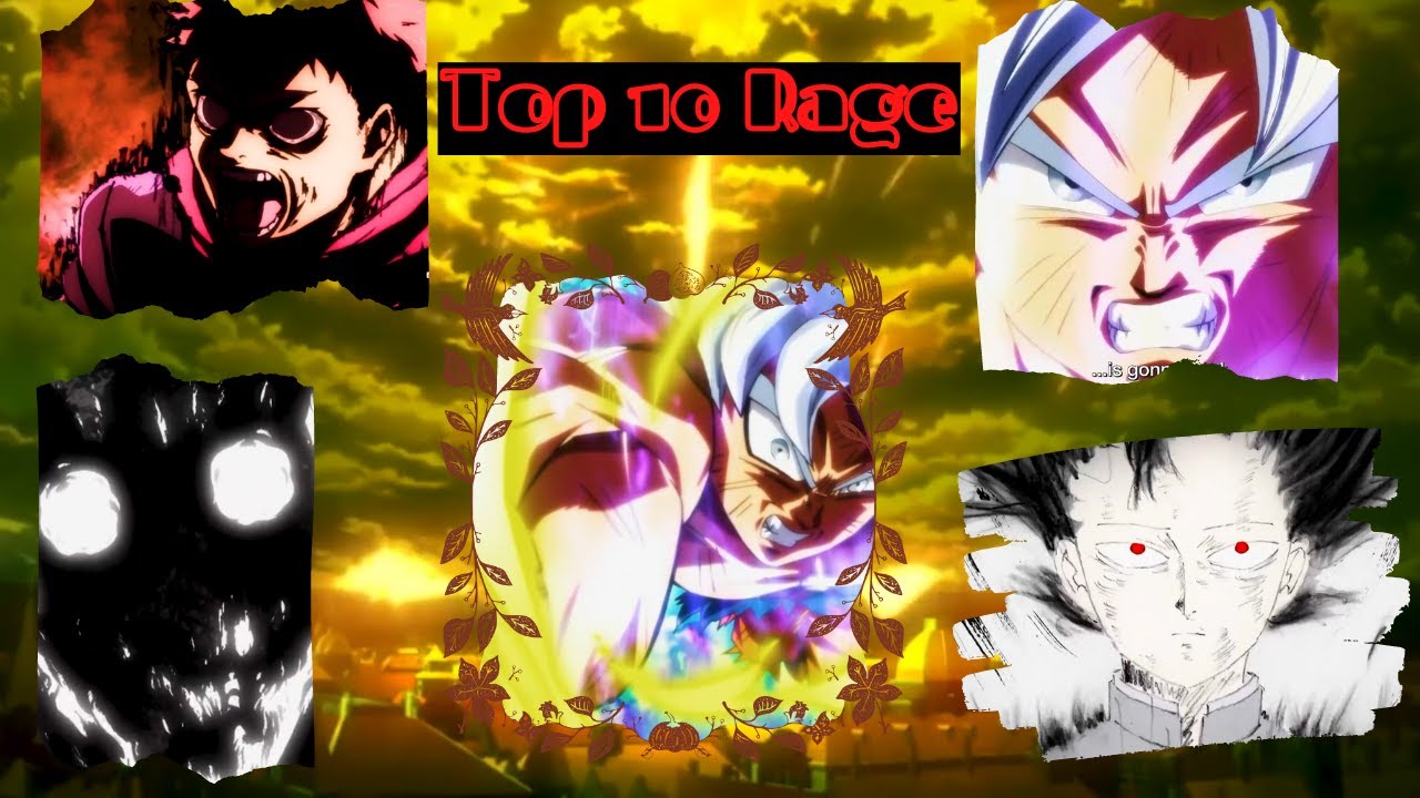 Top 10 Best Rage Scenes in Anime | Anime Rage Scenes | Best Rage Scenes ...