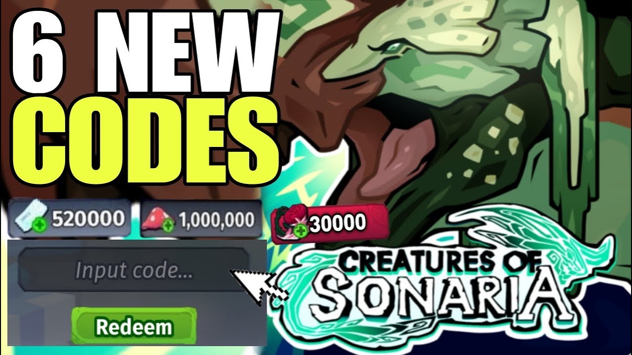 *NEW UPDATE* CREATURES OF SONARIA CODES | CREATURES OF SONARIA CODE ...