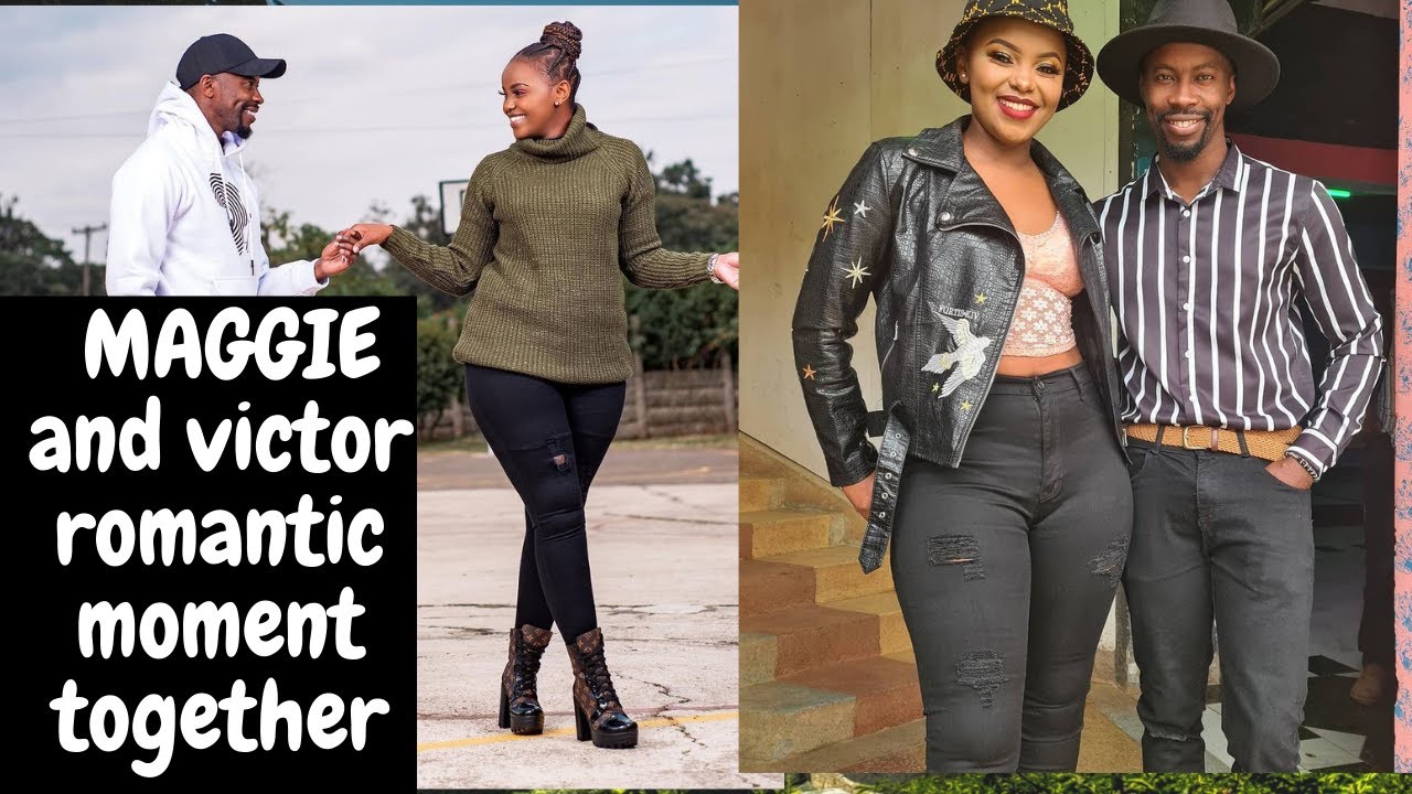 Maggie wa Maria aka Dorea chege ROMANTIC MOMENT with VICTOR HAUSA - YouTube