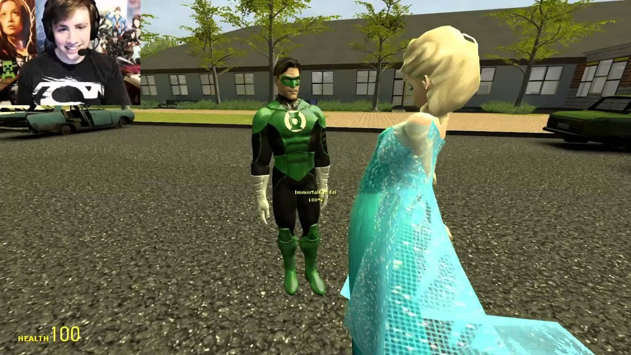 Gmod QUEEN ELSA Funny Frozen Mod! (Garry's Mod) - YouTube