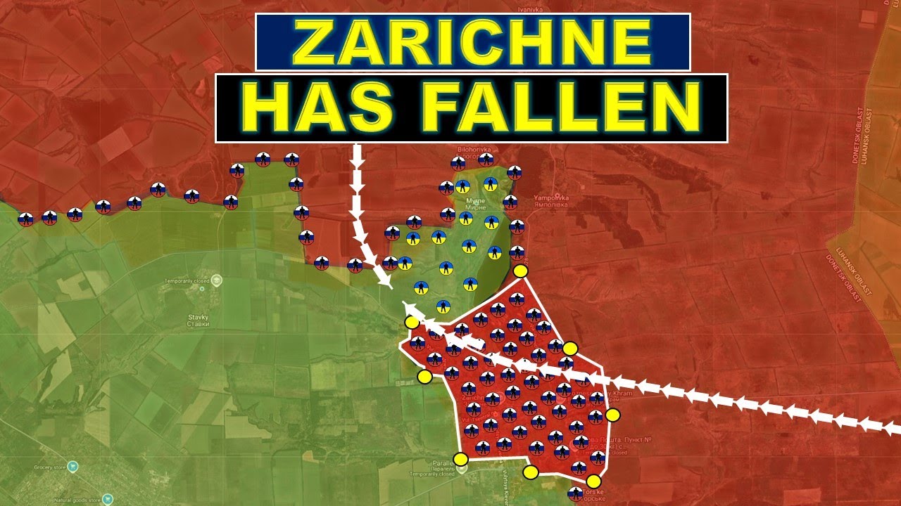 Zarichne Has Fallen l Encirclement Of Russian Forces l Russia Reach The ...