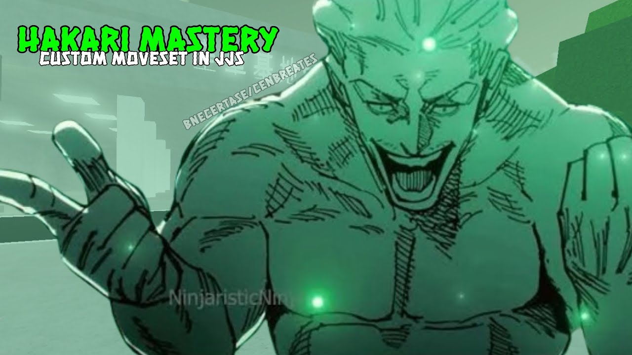 Kinji Hakari Mastery Custom Moveset in Jujutsu Shenanigans (w/ Base ...