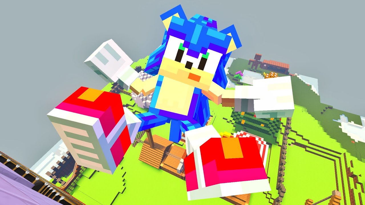 Minecraft Sonic Ragdolls Physics (GMOD) Episode 401 - YouTube