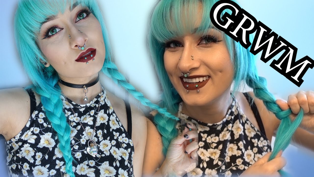 PLANTS & BRAIDS | GRWM - YouTube