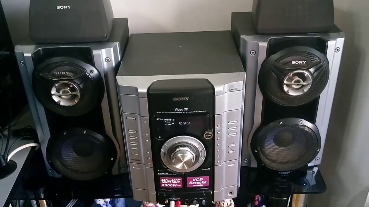 SONY MHC RV55 - YouTube