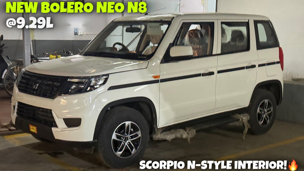 New Facelifted Bolero Neo N8 | Now comes with Scorpio N style interior ...