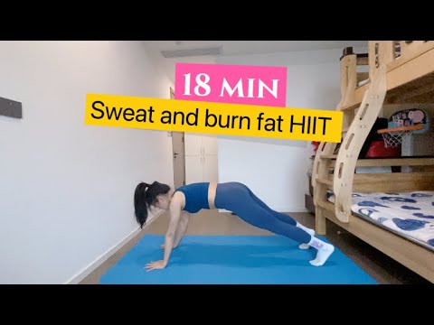 18mins｜Sweat and burn fat HIIT - YouTube