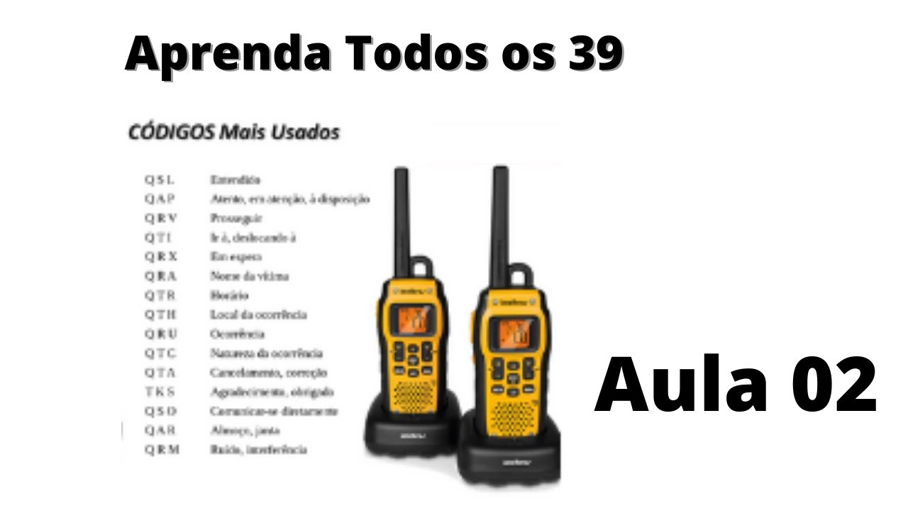 códigos q completo [ aprenda os 39 códigos Q] - YouTube