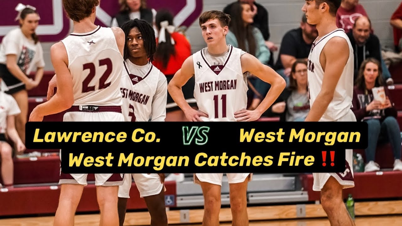 West Morgan gets off to a HOT start vs Lawrence Co. - YouTube
