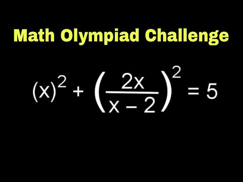 Hardest Math Olympiad Problems | Find the Value of x = ? - YouTube