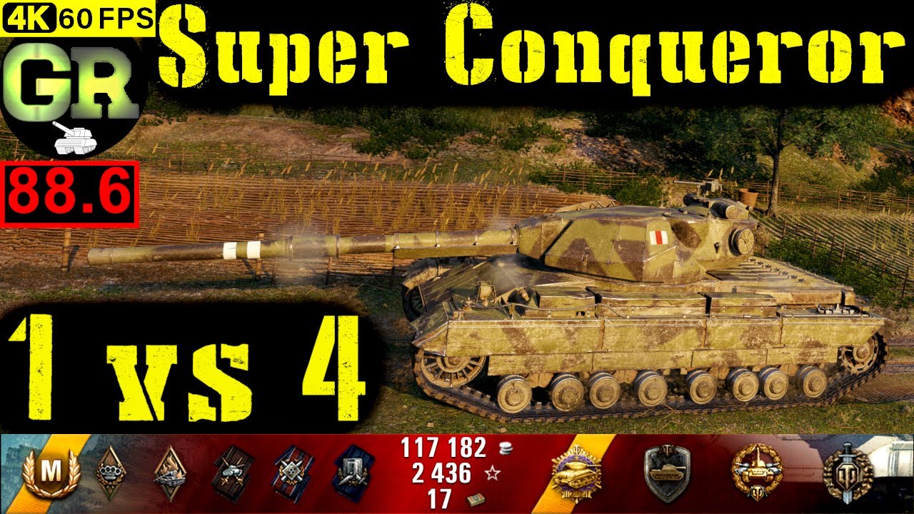 World of Tanks Super Conqueror WoT Replay - 10 Kills 9.2K DMG(Patch 1.5 ...