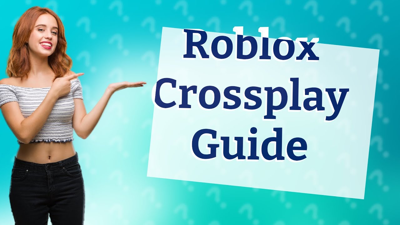 Is crossplay on Roblox? - YouTube