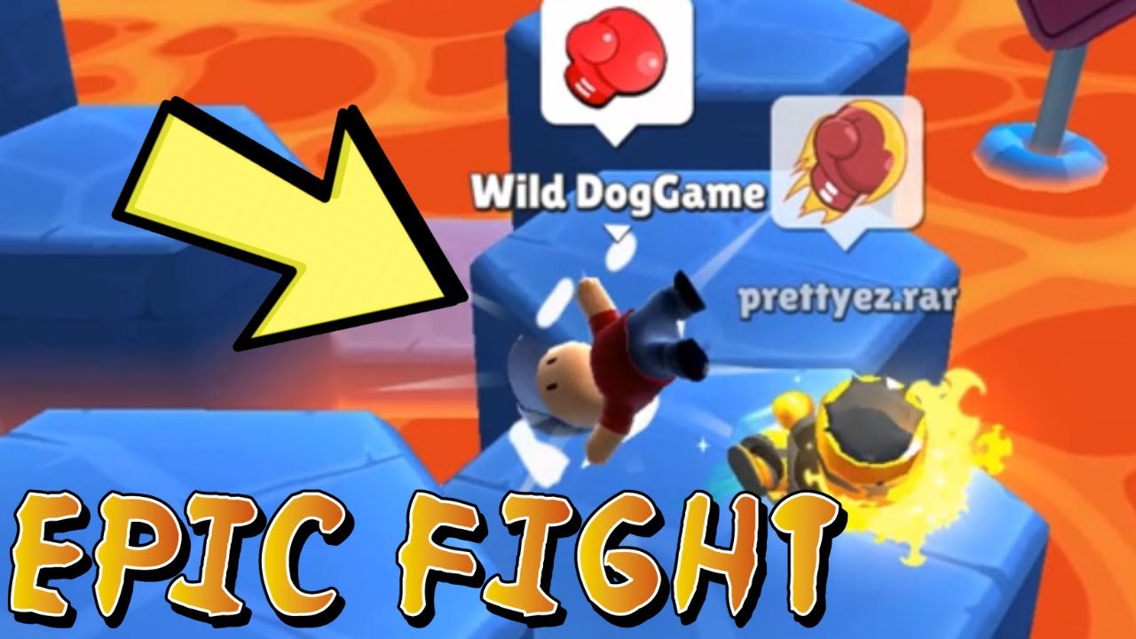 EPIC FIGHT | STUMBLE GUYS | LAVA LAND | #stumbleguys # ...