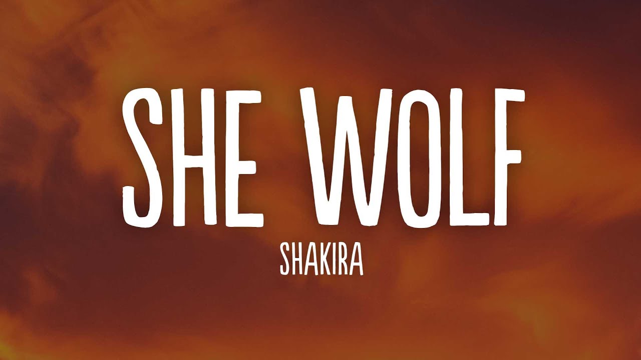Shakira - She Wolf (Sped Up) [Lyrics] - YouTube