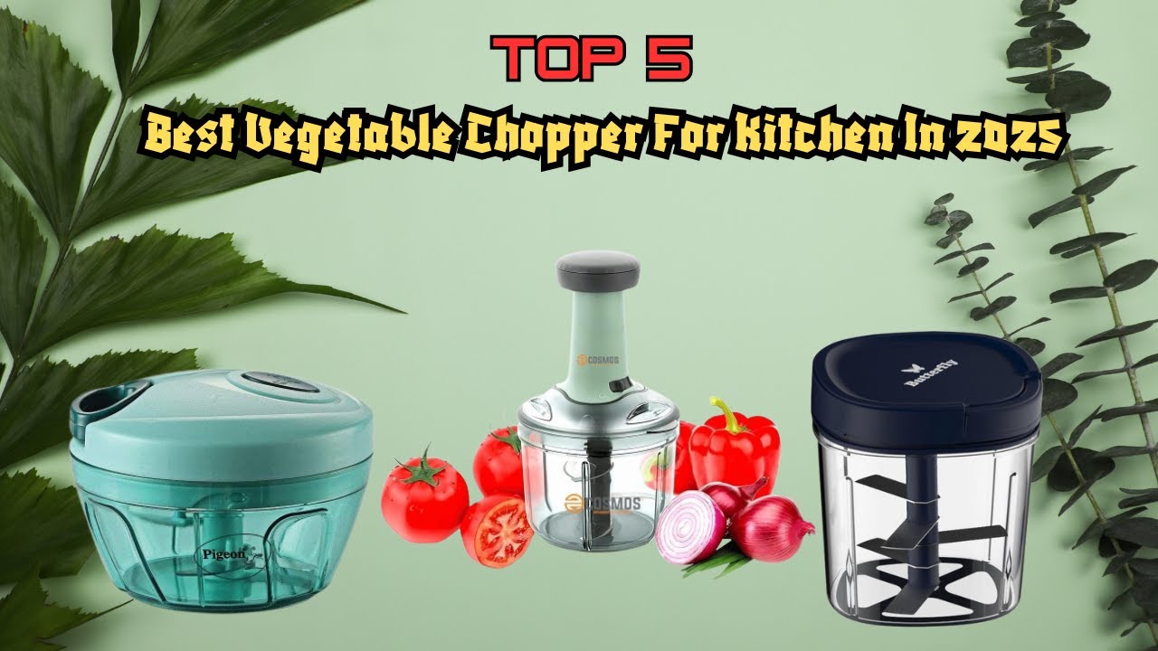 Top 5 Best Vegetable Choppers for Your Kitchen in 2025 – Effortless Prep! - YouTube