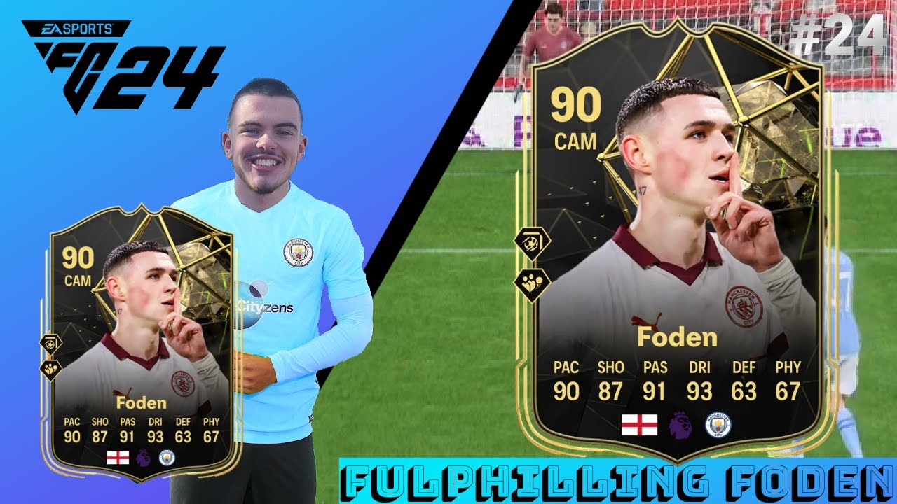IS 90 RATED TOTW FODEN WORTH IT?? / EAFC 24 FULPHILLING FODEN #24 - YouTube