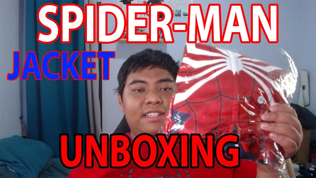 Unboxing Random item (Spider-Man Jacket) - YouTube