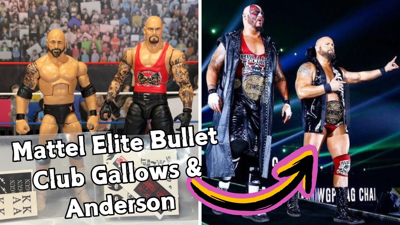 Mattel Elite NJPW Bullet Club Luke Gallows & Karl Anderson - WIP ...
