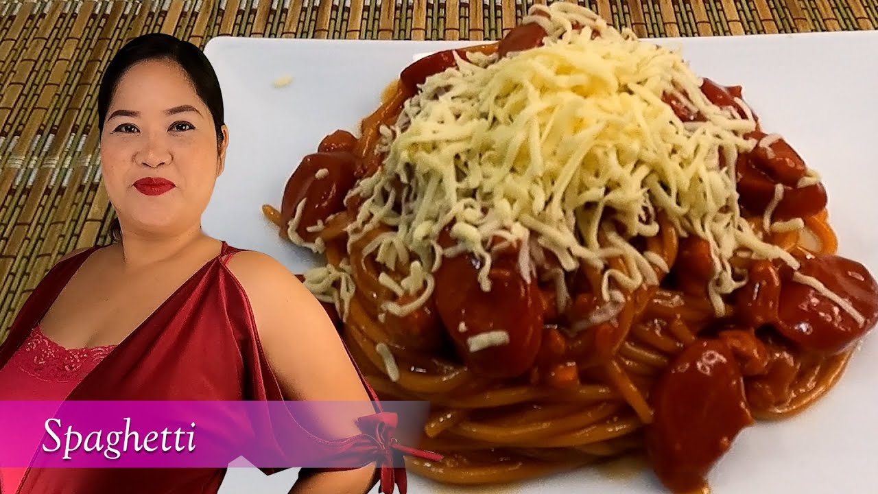 Pinoy Spaghetti Recipe - YouTube