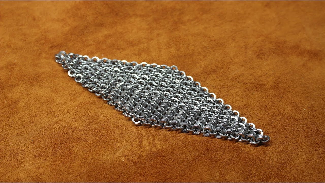 Antistress.Chain armor. Design. Metal art. gift ideas - YouTube