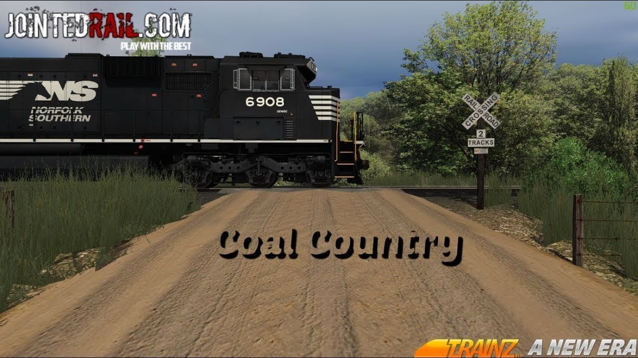 JointedRail Coal Country for Trainz a New Era - YouTube