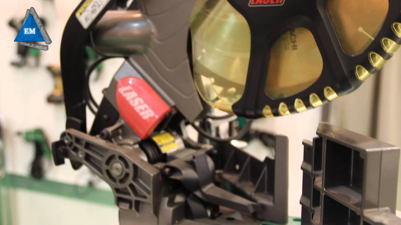 торцовочная пила hitachi c12lch - YouTube