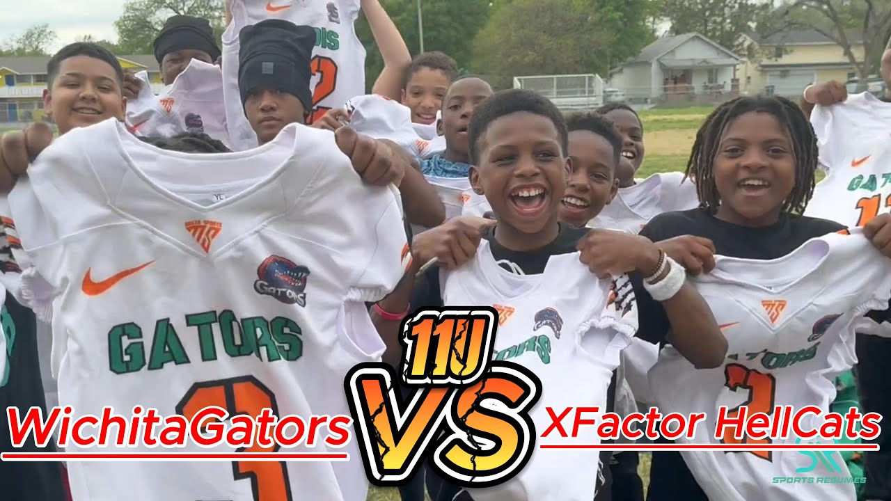 Top Ranked 11u Wichita Gators Vs XFactor HellCats Football 2025-2026 ...