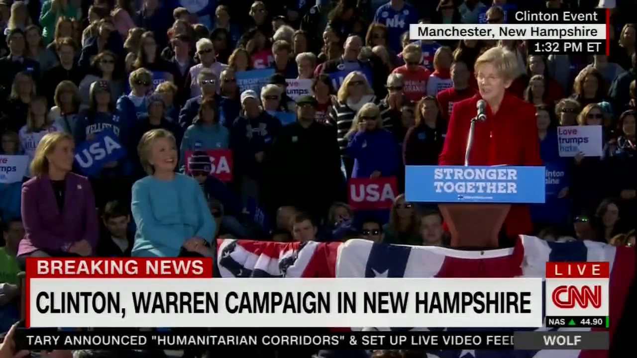 Wolf Sen. Elizabeth Warren reams Kelly Ayotte on Donald Trump - YouTube