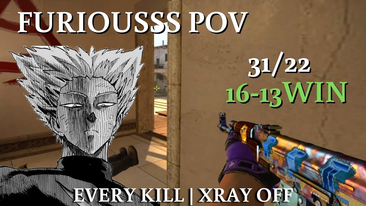 FURIOUSSS 31Kills Playing Mirage! POV | FACEIT 5v5 Premium | CSGO POV ...