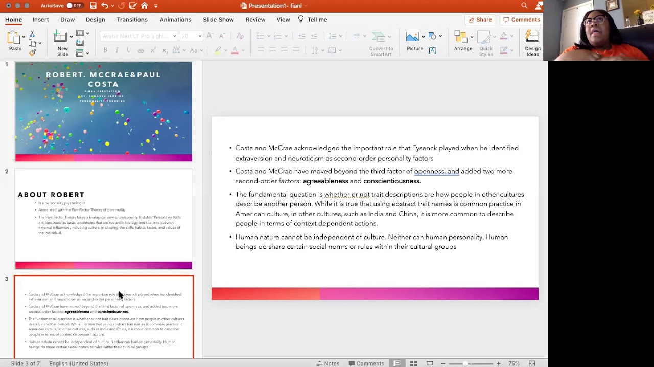 Robert McCrae and Paul Costa - YouTube