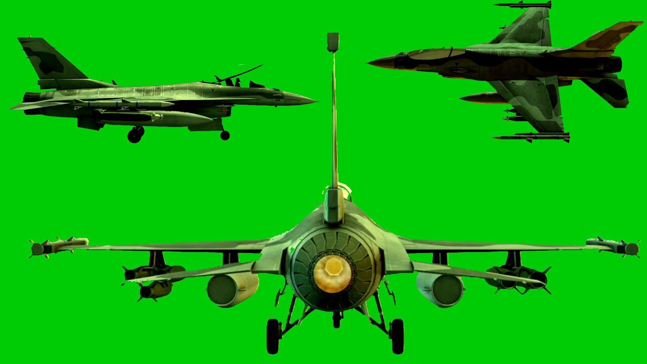 fighter Jets/green screen video jet flying green screen video - YouTube