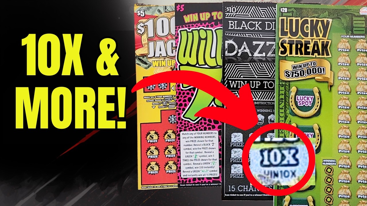 10X and MORE! 💰 Wild 7s, Jackpot, Black Diamond, and Lucky Streak ...
