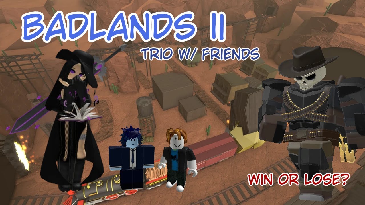 TDS - Trio Badlands II triumph stratless - Roblox Tower Defense ...
