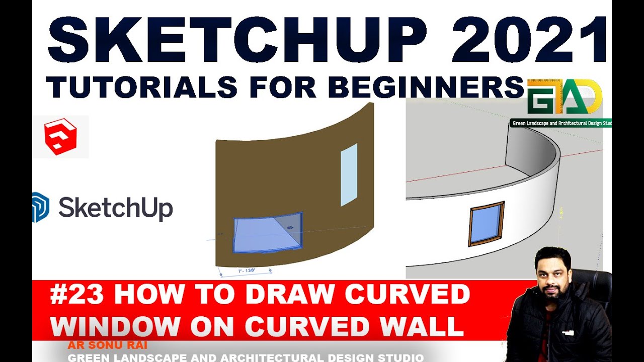 How To Draw Curved Window On A Curved Wall In Sketchup Part 23 YouTube how-to-draw-curved-window-on-a-curved-wall-in-sketchup-part-23-youtube