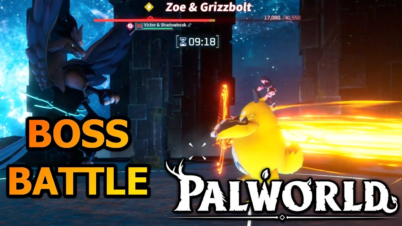 FIRST BOSS vs FINAL BOSS in Palworld - YouTube
