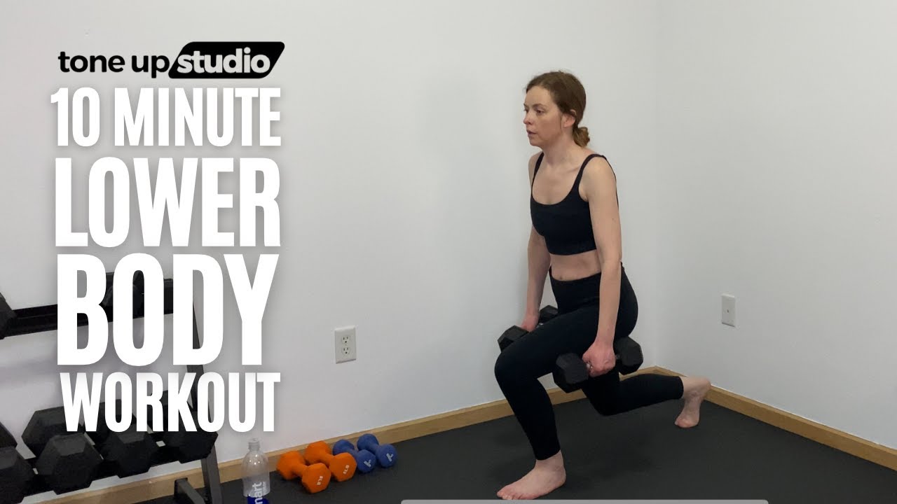 10 Minute Lower Body Workout - YouTube