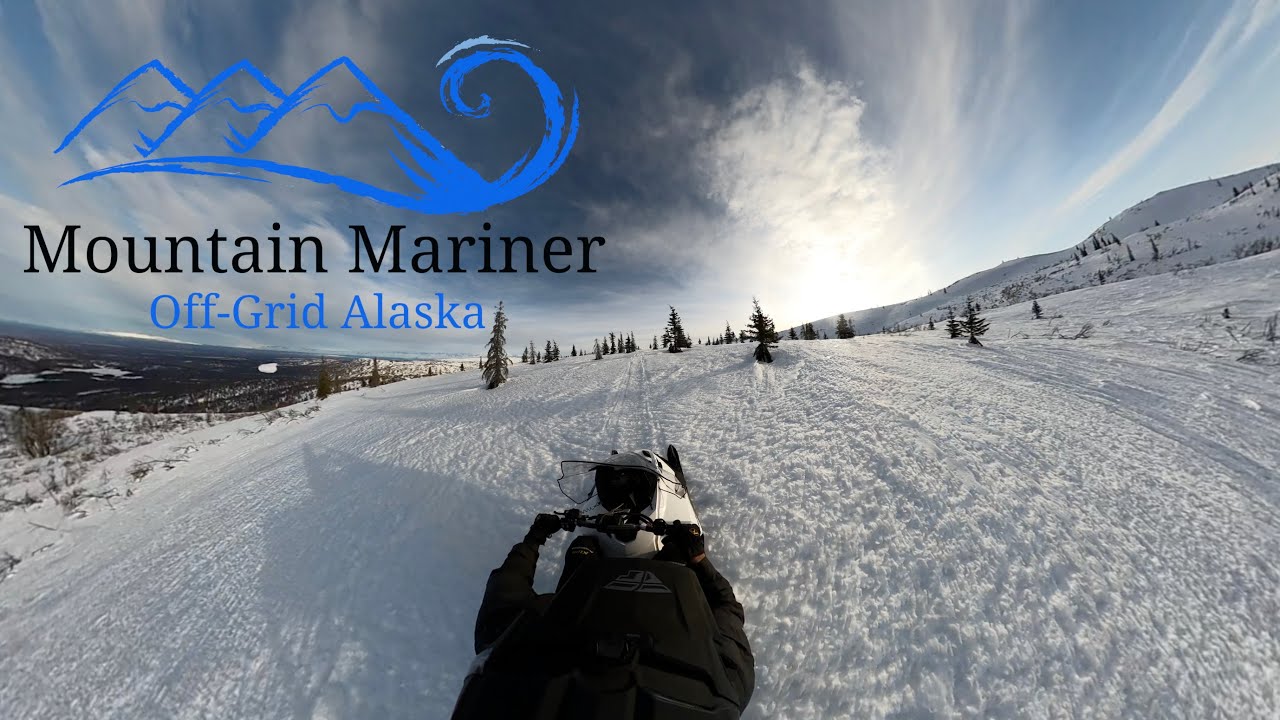 Snowmachine Ride Along | Talkeetna Mountains | Remote Off-Grid Alaska ...