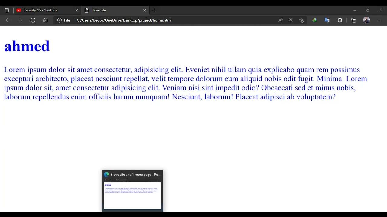 Style - in html - Style - tag - YouTube