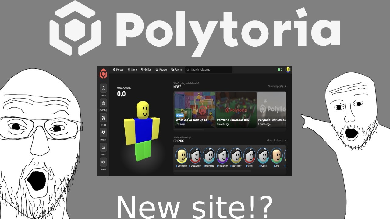 The new Polytoria site has arrived! - YouTube